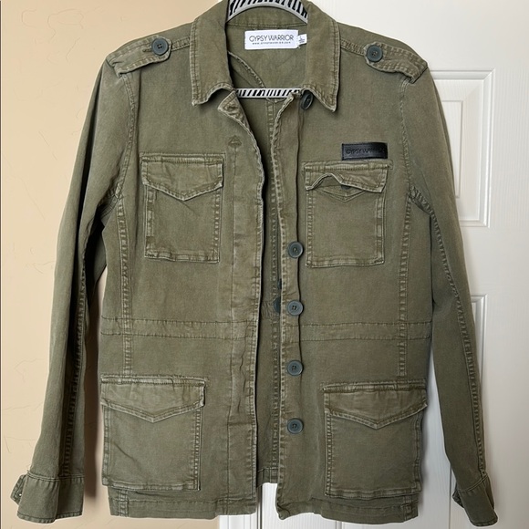 Gypsy Warrior | Jackets & Coats | Olive Green Military Jacket By Gypsy ...